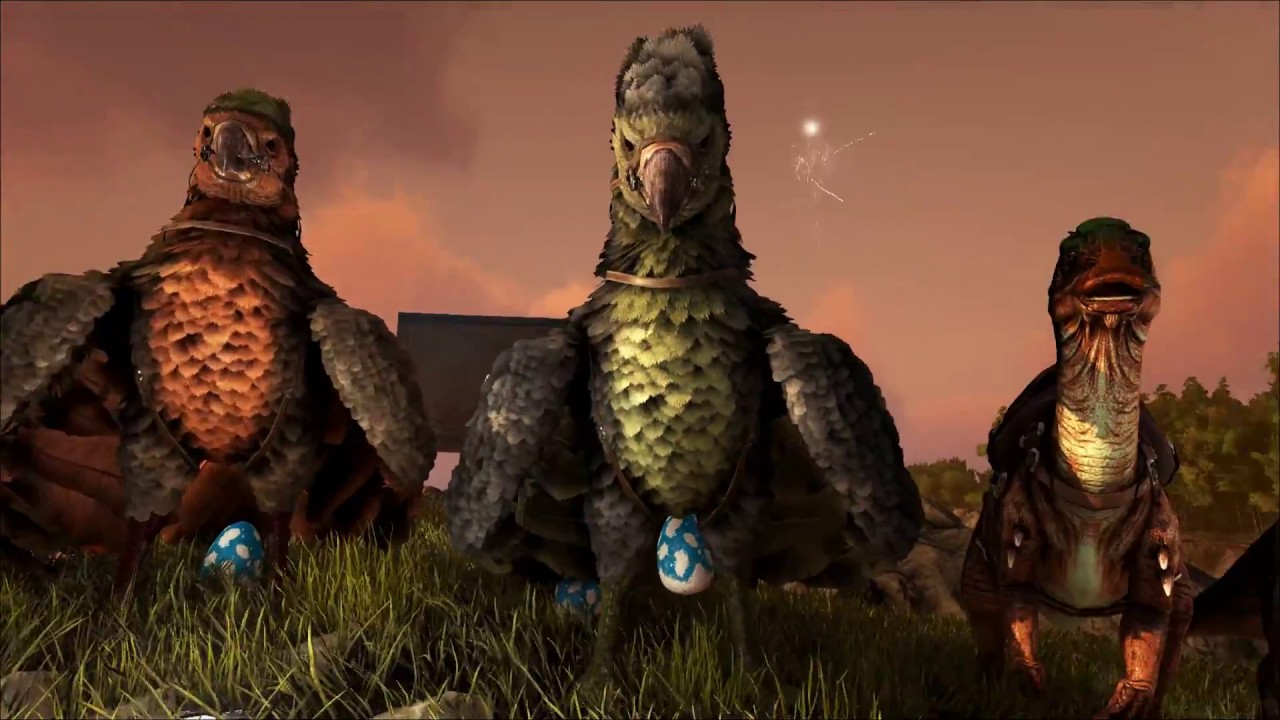 Ark Patch 279 TLC 2 Argentavis, Para, Triceratops, Sarcosuchus, Raptor ...