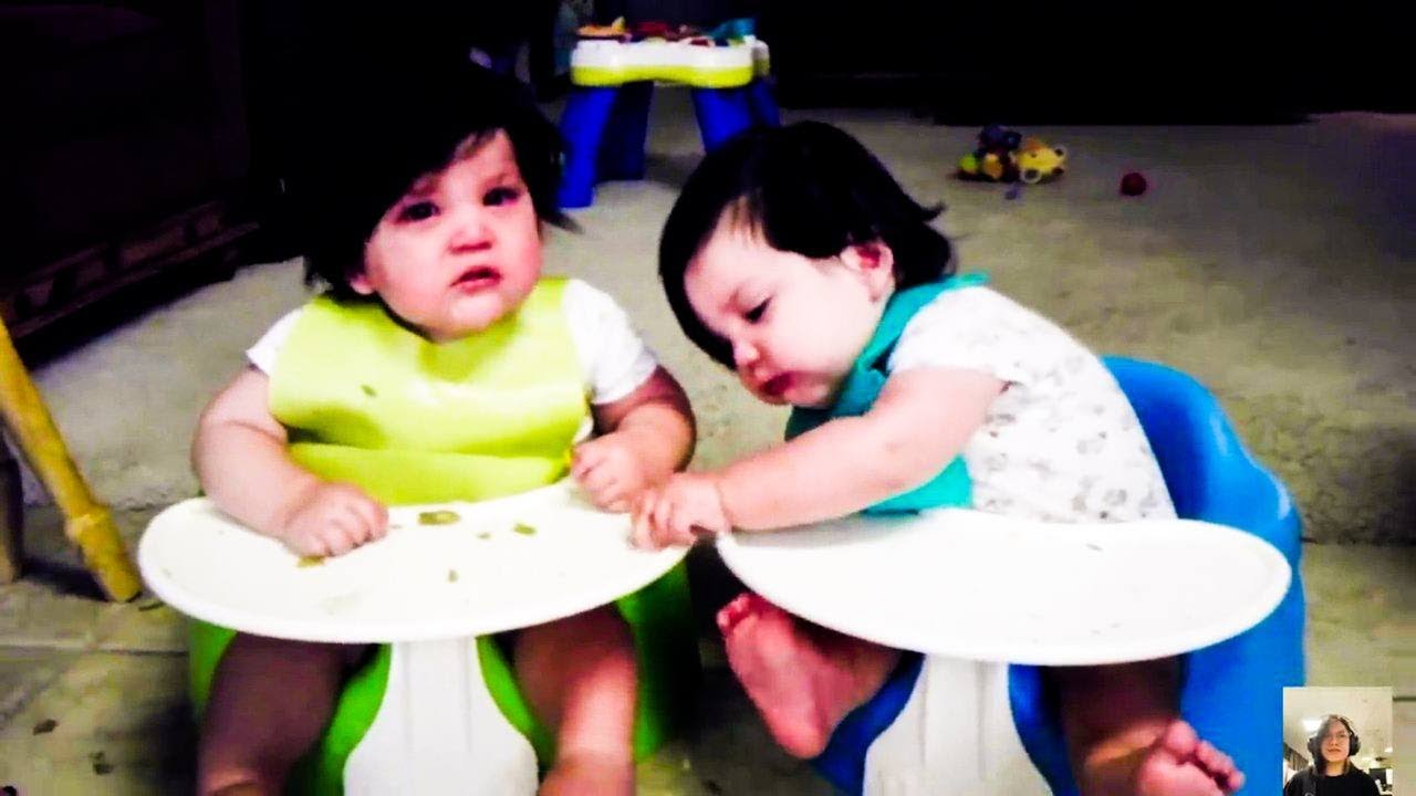 Funniest Twin Babies Fighting over Everday Twin Babies Videos | Cool ...
