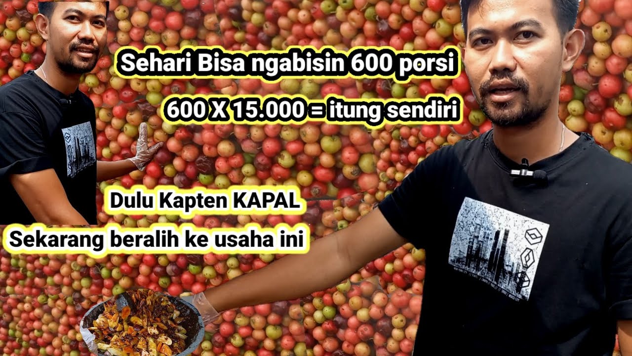 RESEP RUJAK SULTAN viral THAMRIN CITY !! SehaRi Omset 10 Juta || Ide ...