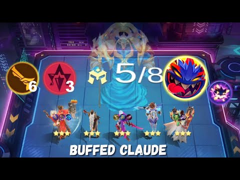MAGIC CHESS CLAUDE FULL BAR SHIELD IMMORTAL MODE| THARZ 3 SKILL| MAGIC ...
