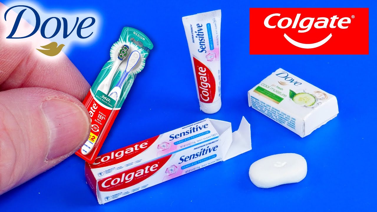 Colgate Toothpaste And Toothbrush