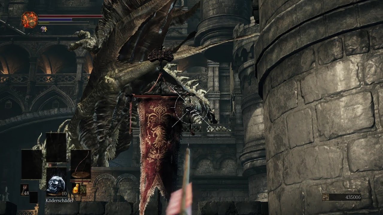 DARK SOULS™ III Lothric Castle Dragon One-Shot Skip - YouTube