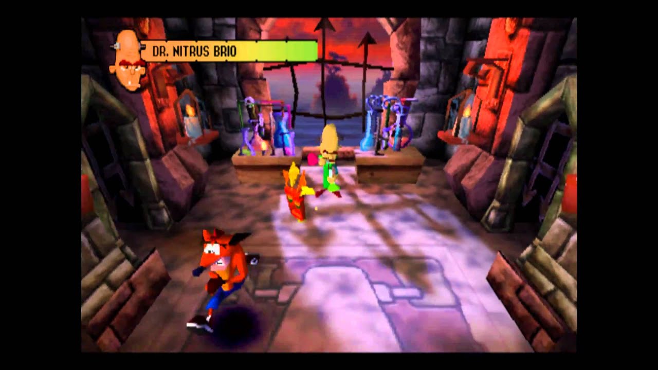 Crash Bandicoot - 100% Playthrough, Part 36 - Nitrus Brio - Boss - YouTube