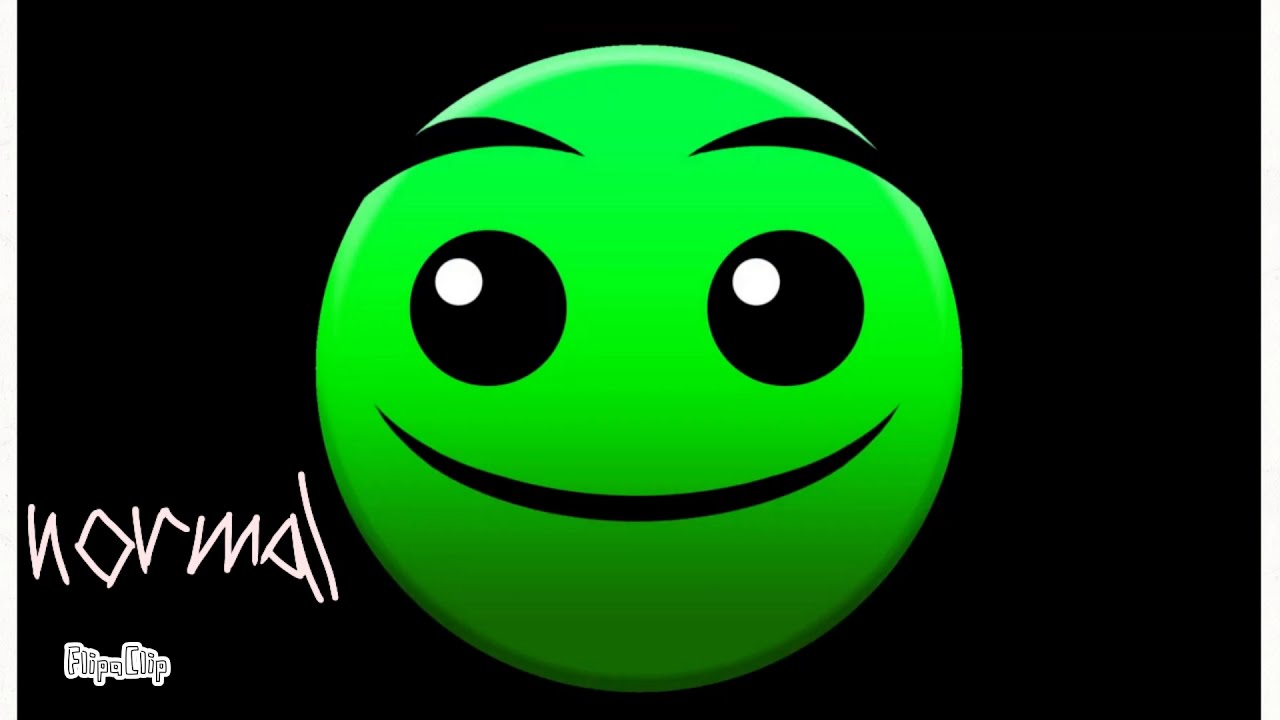 Geometry Dash icon faces - YouTube
