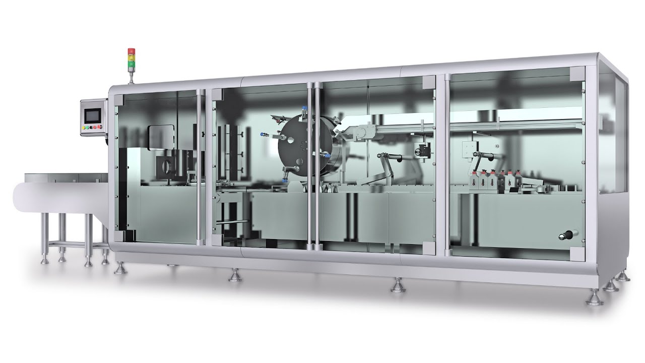 Fully automatic high-speed horizontal cartoning machine for Pharma ...