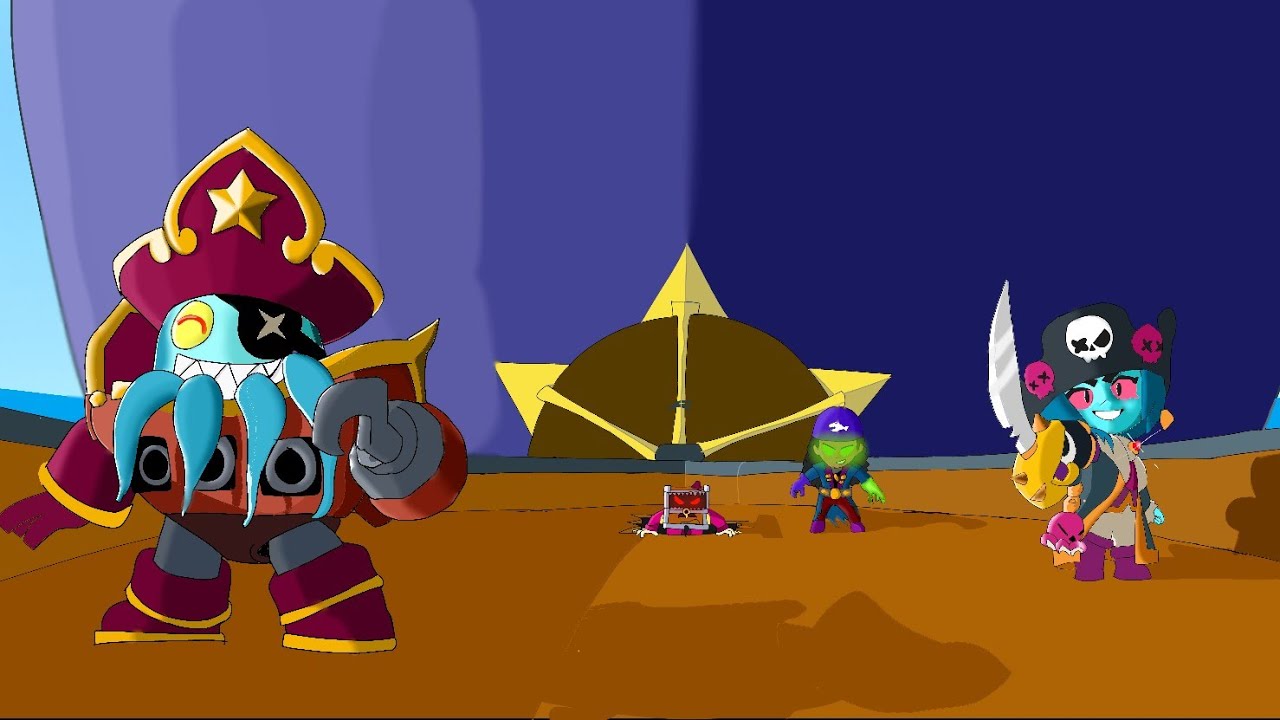Meet the summer pirates!!! brawl stars animation#gaming #supercell ...