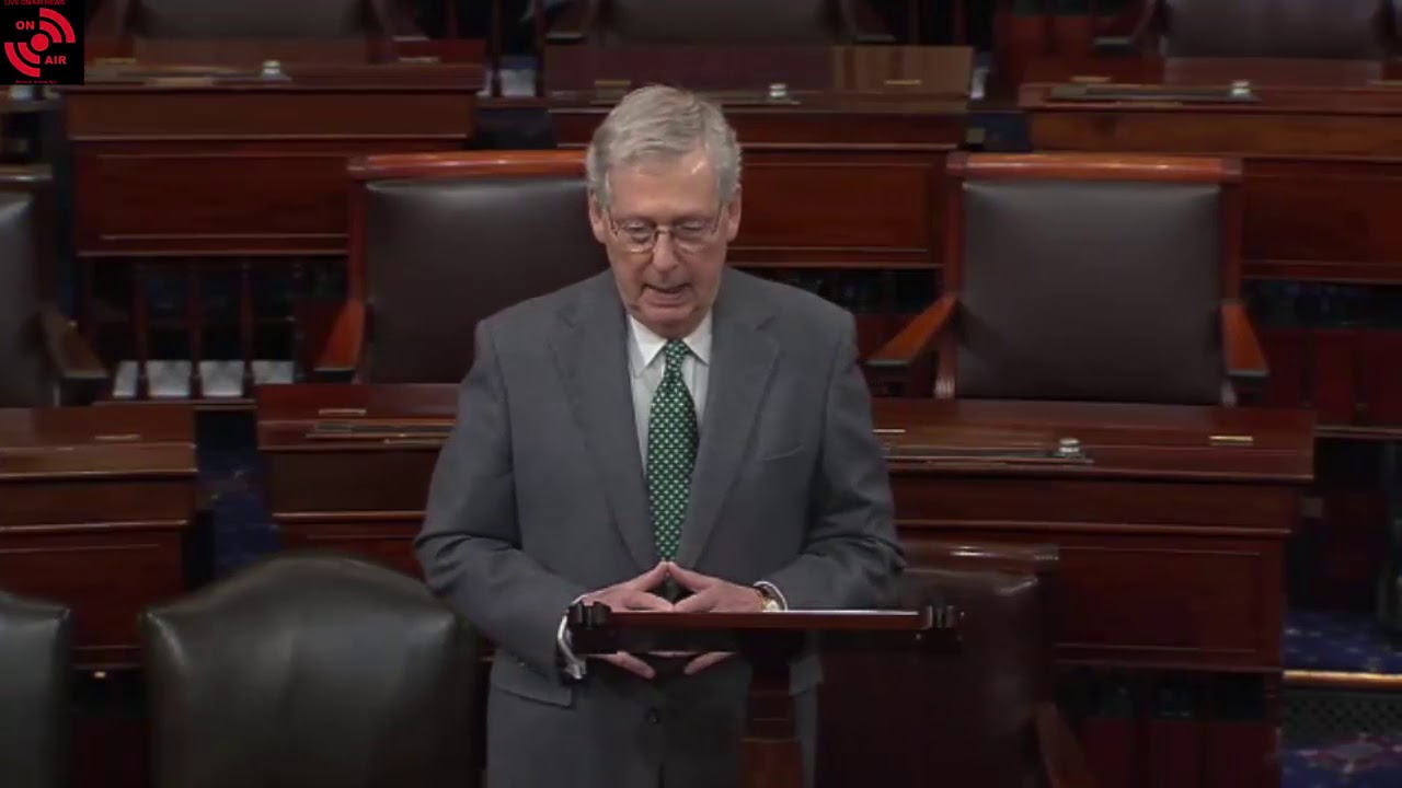 Mitch McConnell SLAMS Ilhan Omar For Comments 3/6/19 - YouTube