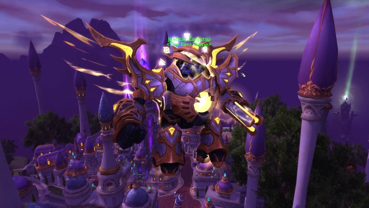 World of Warcraft: Legion - Lightforged Warframe + Officer of the Light ...