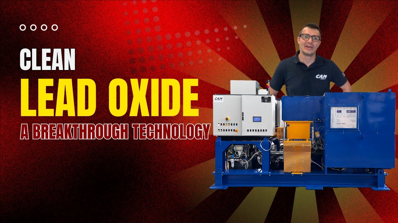 Clean Lead Oxide - THE first Lead Shaver XL start up - YouTube