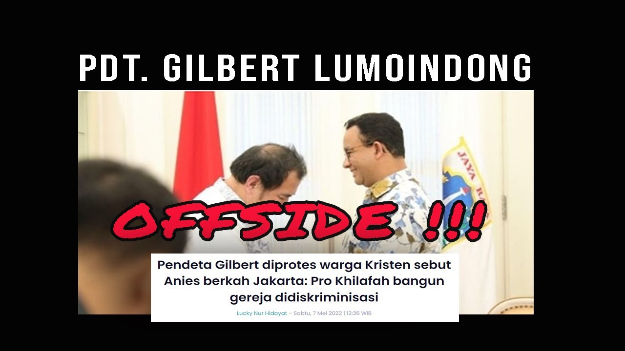 Pendeta GBI GLOW Ministry , GILBERT LUMOINDONG OFFSIDE !! - YouTube