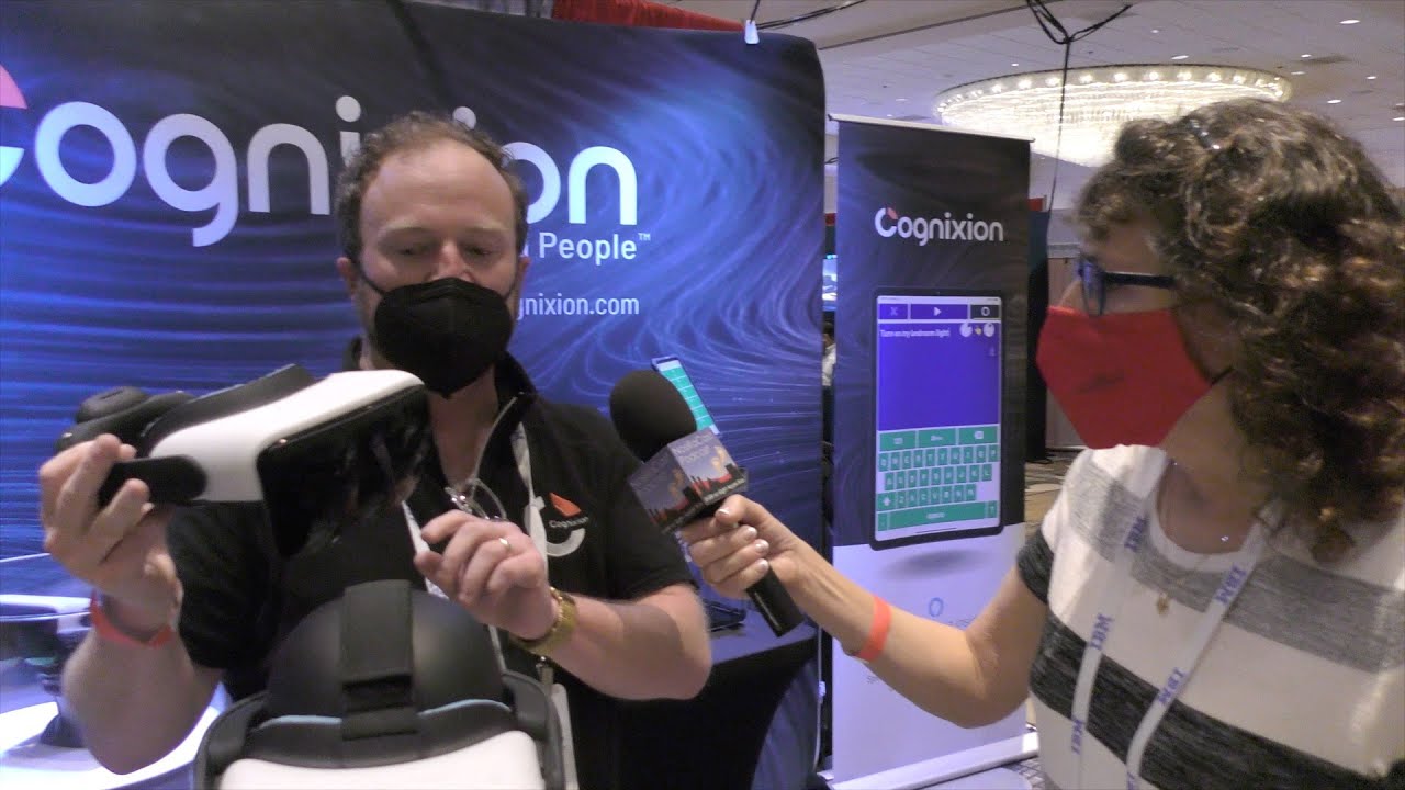 CSUN ATC 2022: Cognixion ONE Assisted Reality Headset - YouTube