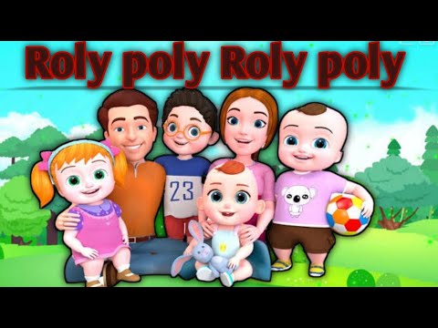 Roly poly Roly poly | Pre Nursery Rhymes Poem | English Poem Baby and ...