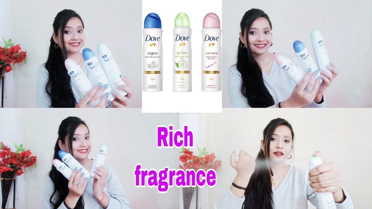Dove deodorant combo for women review & fragrance test | Dove original ...