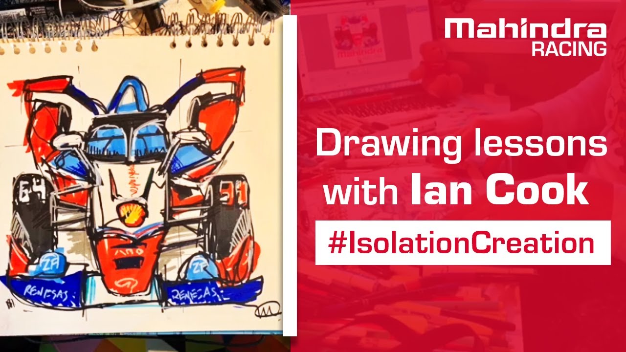 Drawing Cars with Ian Cook - PopBangColour | Driven By Design-Isolation ...