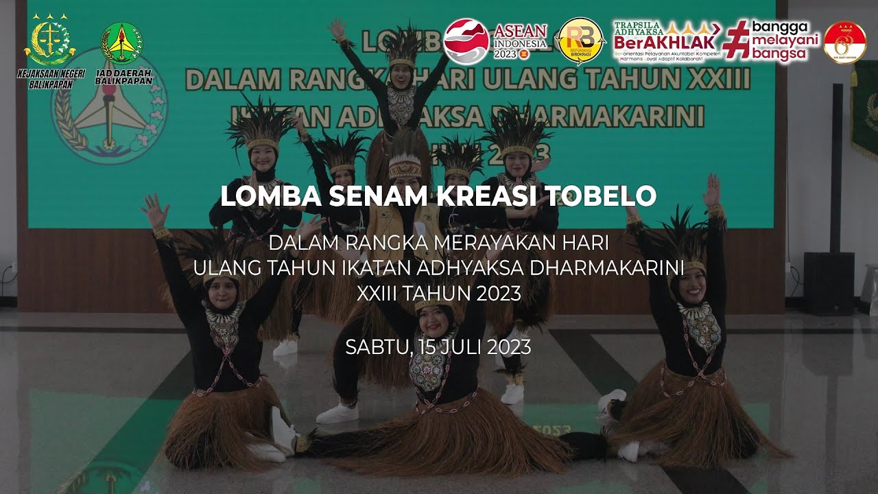 Senam Tobelo oleh IAD Daerah Balikpapan - YouTube