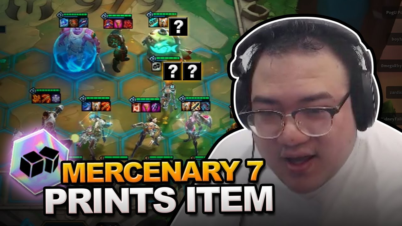 Mercenary 7 lets me end the game with only 3 empty item slots on a ...