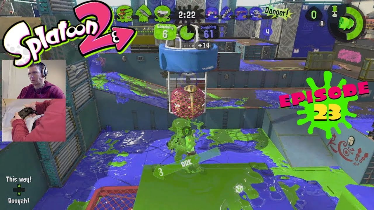SPLATOON 2 EPISODE 23. Clam Blitz I keep missing the basket. - YouTube