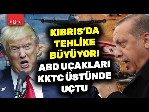 Doğu Akdeniz'de tehdit büyüyor! GKRY notam ilan etti, ABD uçakları KKTC üzerinde uçtu