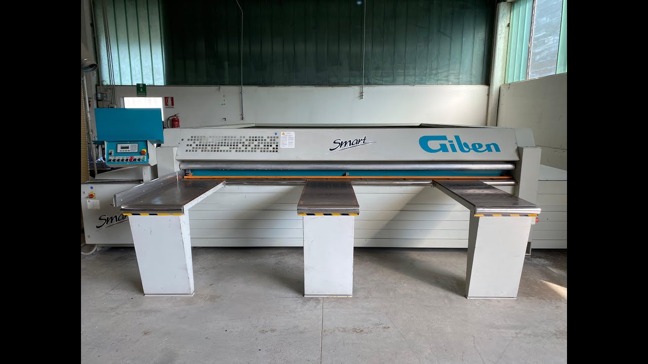 Panel Saw Giben Smart 65 - YouTube