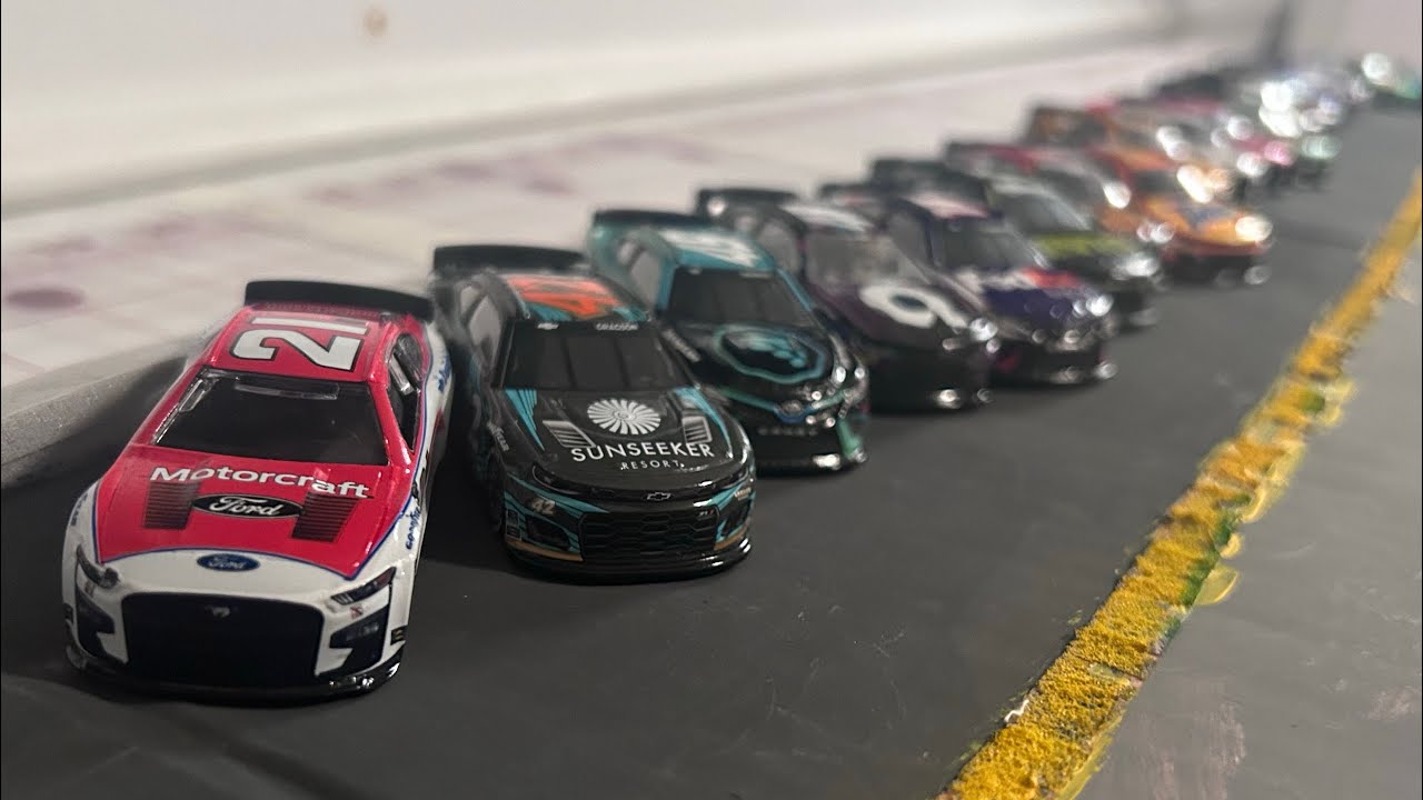 nascar film project stop motion - YouTube