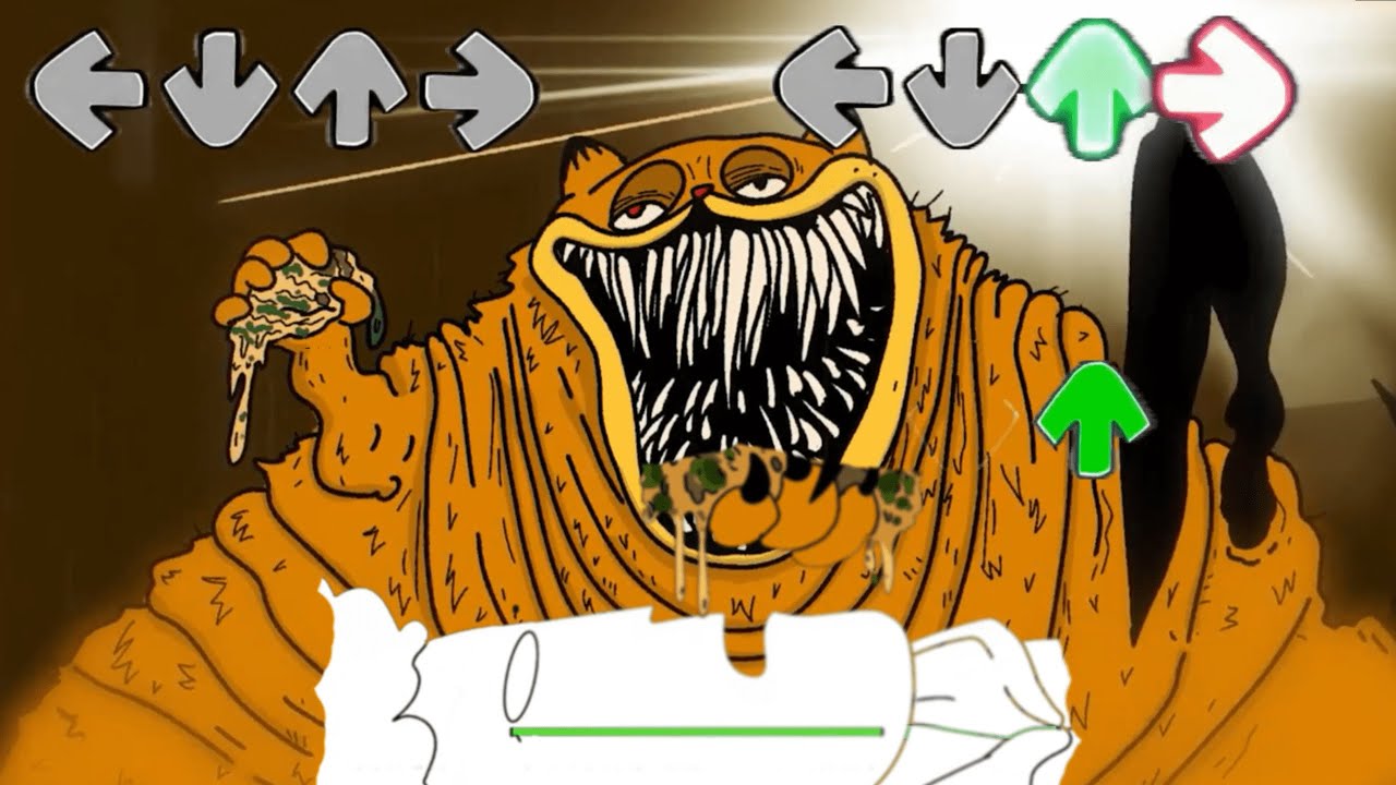 Horror GOREFIELD - GOREFIELD in GAMEBOY | FNF - YouTube