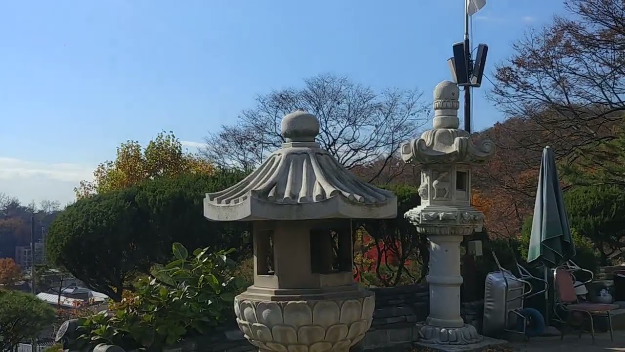 봉원사 경내 the precincts of Bongwonsa Temple - YouTube