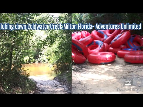 Tubing down Coldwater Creek in Milton Florida - YouTube