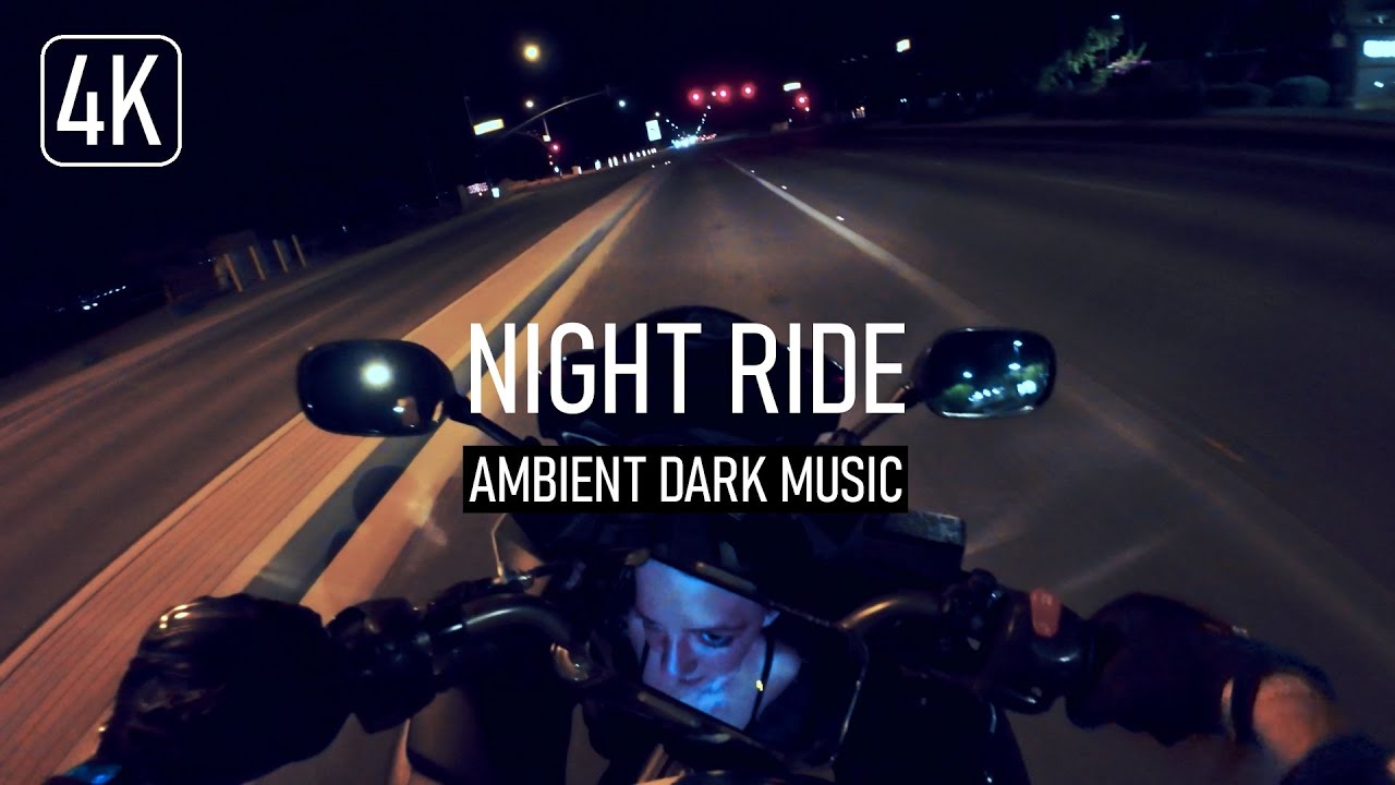Night Ride on the Desert Streets | Dark Ambient Music | Yamaha FZ6R ...