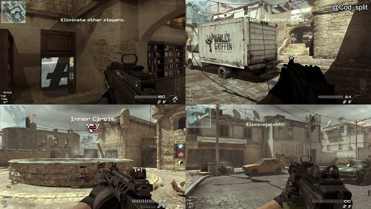 Call of Duty Modern Warfare 3 Splitscreen PC Preview - YouTube