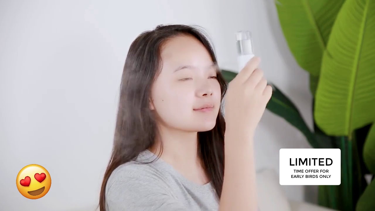 FREE Face Steamer/Humidifier - YouTube