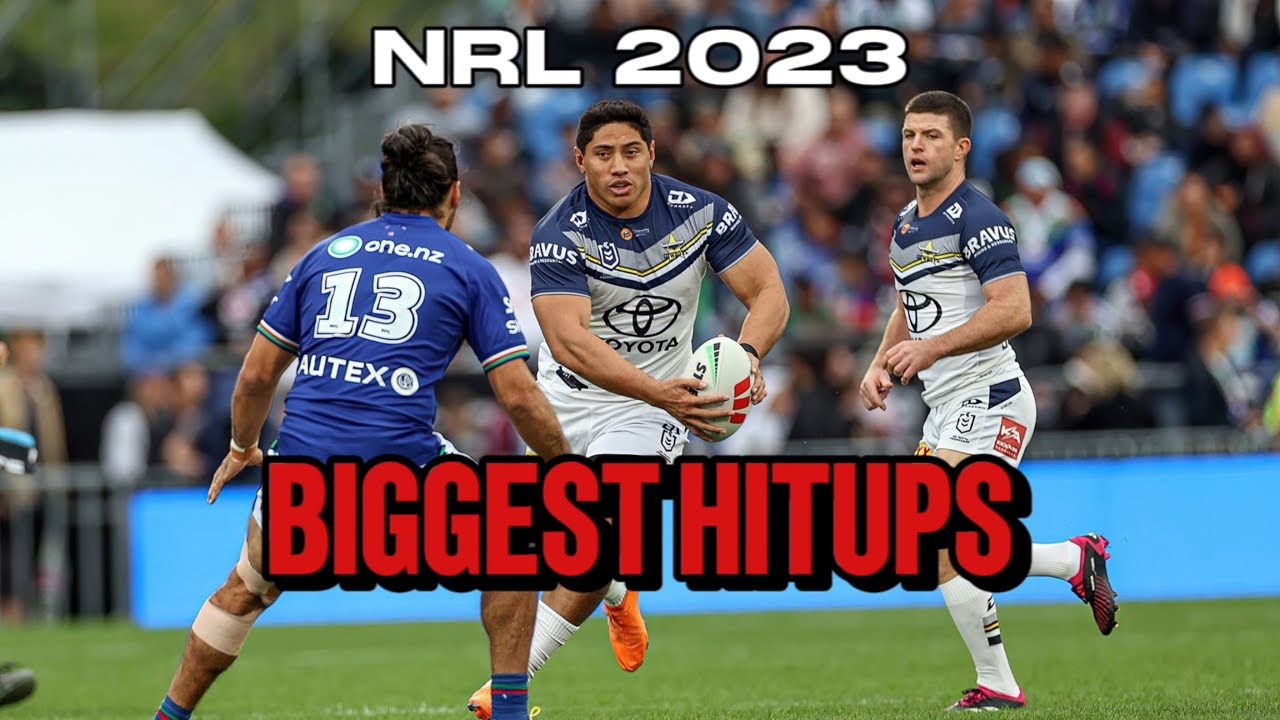 NRL 2023 BIGGEST HITUPS - YouTube