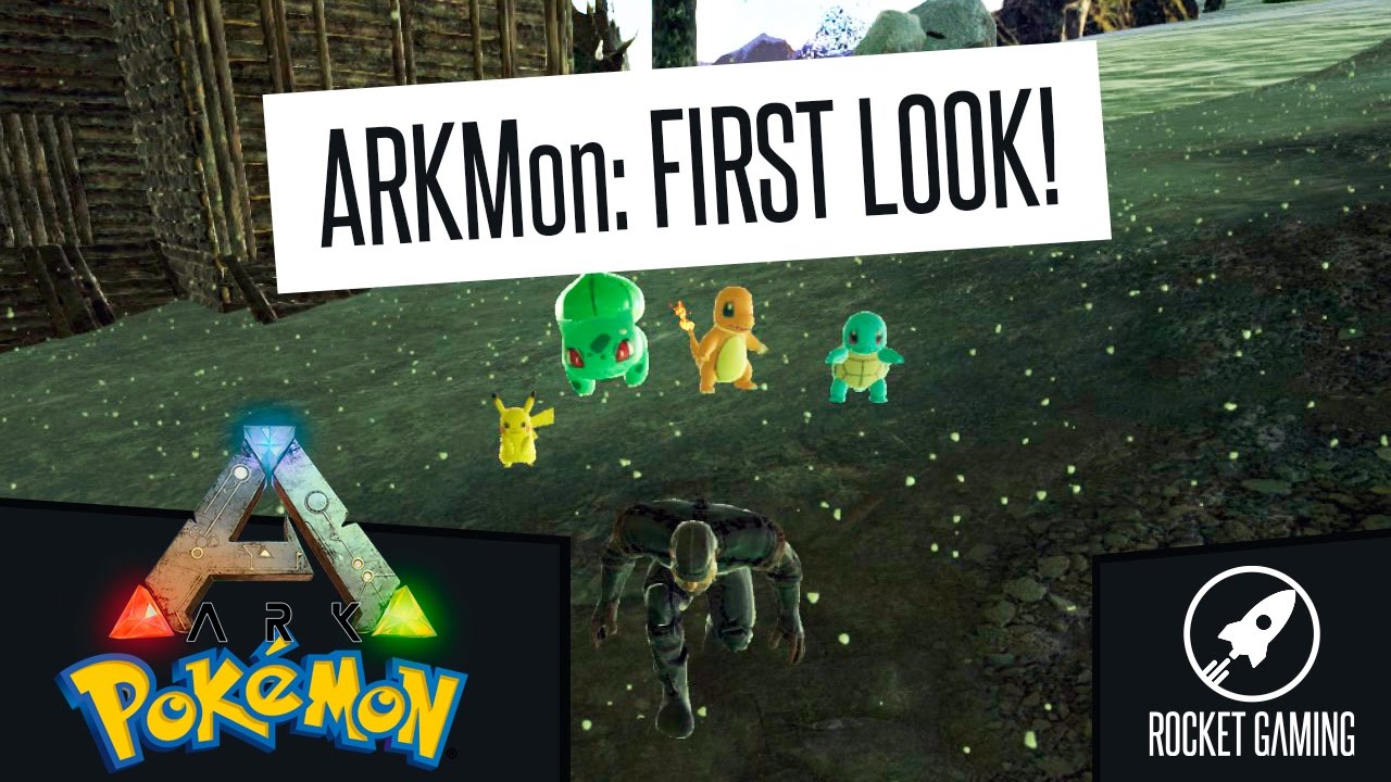 ARKMon: First Look - POKEMON IN ARK! #2 (gameplay) - YouTube