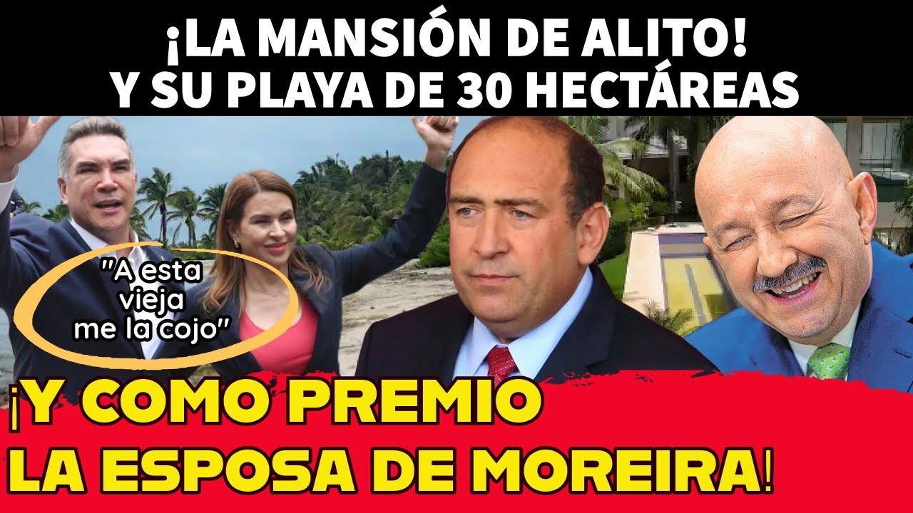 ¡La mansión de Alito de 300 millones y su playa de 30 hectáreas! Anda ...