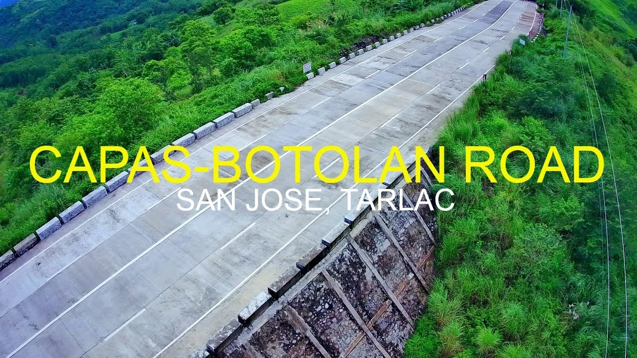 Green mountain scenery @Capas-Botolan Road - YouTube