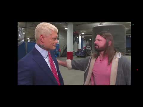 Cody Rhodes mit letzten Worten für Aj Styles 