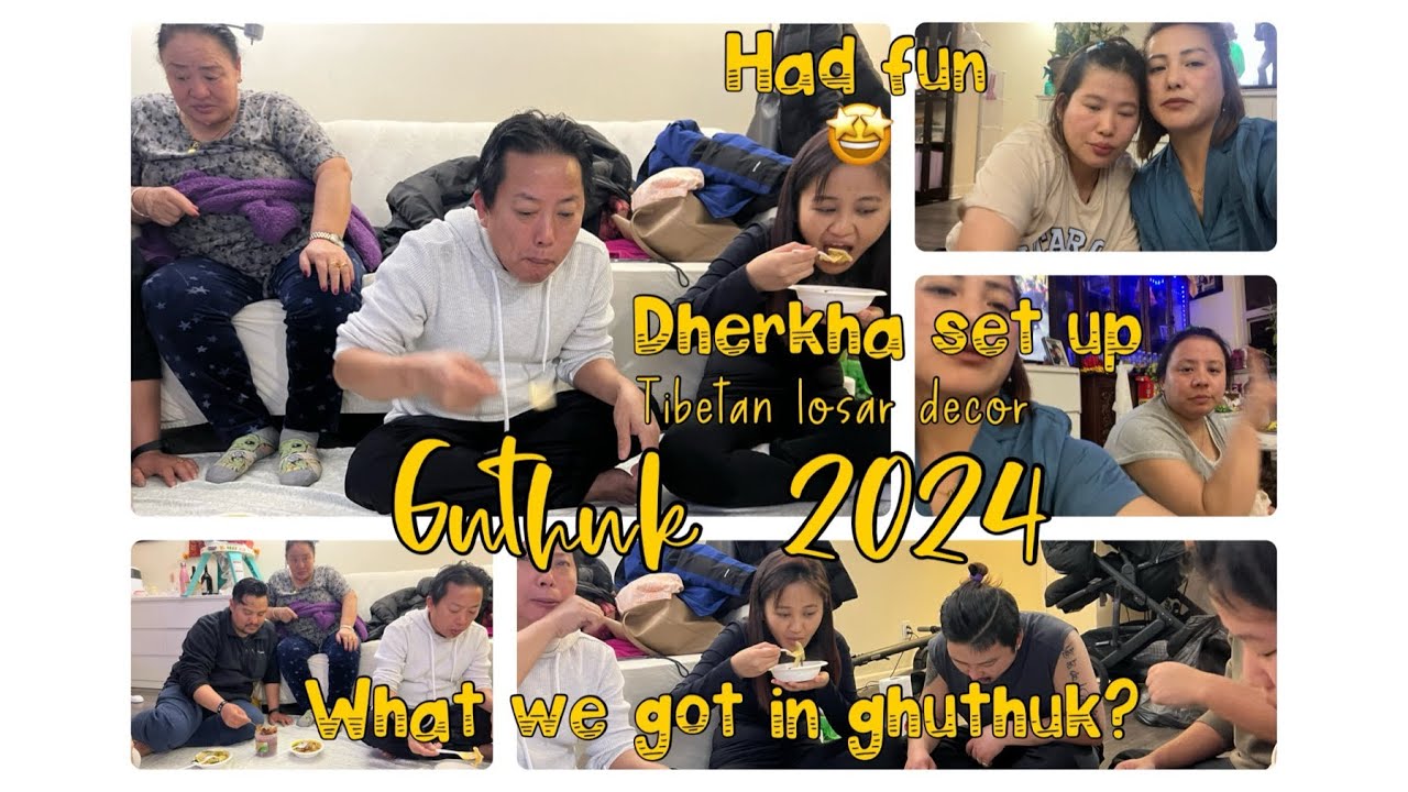 Tibetan losar(New year)Decoration and Dherkha set up 2024|Guthuk at ...
