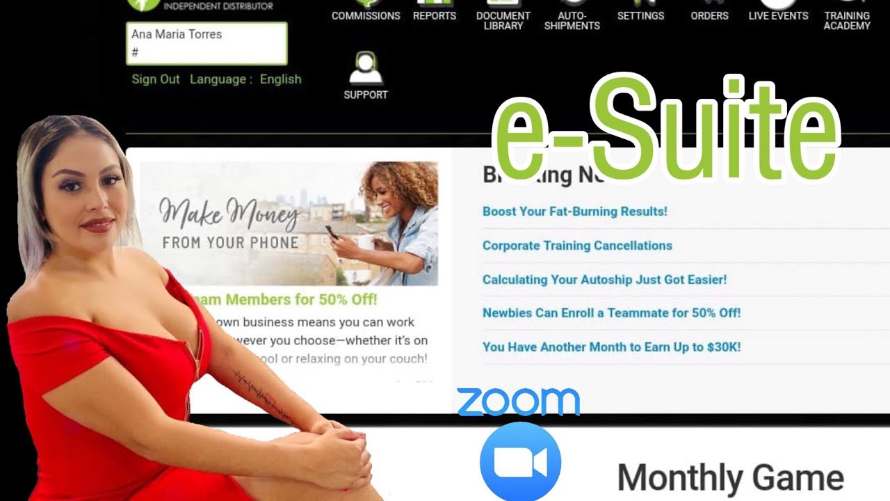 learning how to use your back office / esuite ( it works ) - YouTube