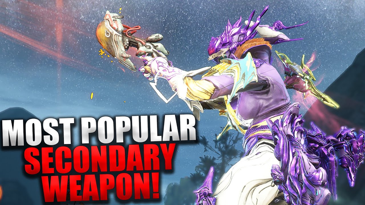 Most Popular Secondary Weapon In Warframe! - YouTube