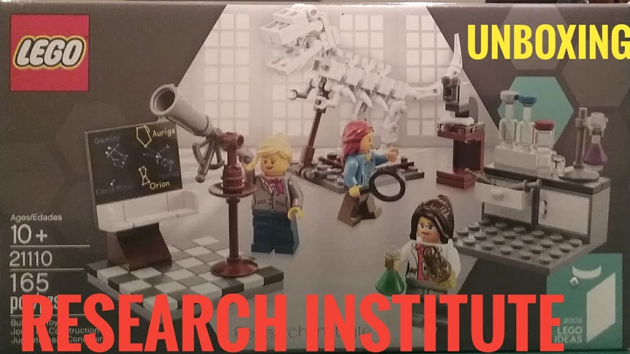 Unboxing Research institute LEGO SET - YouTube