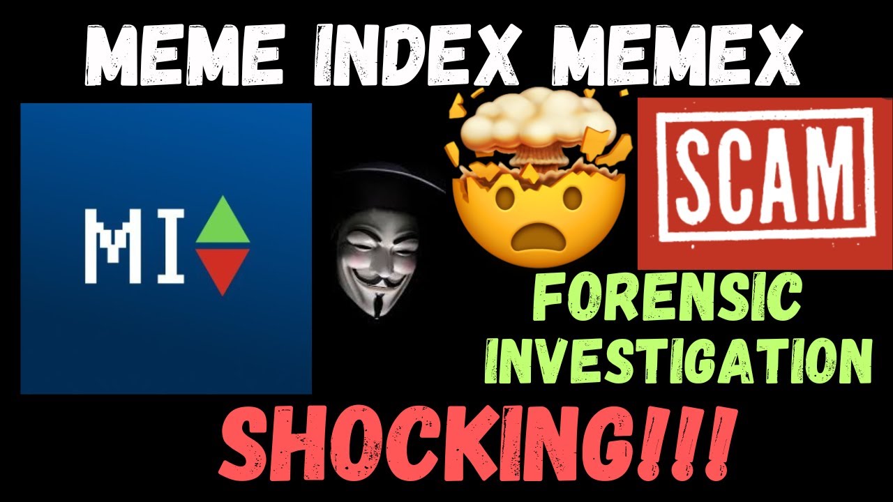 MEME INDEX MEMEX PRESALE COIN CRYPTO SCAM UPDATE NEWS LEGIT CLAIMING ...