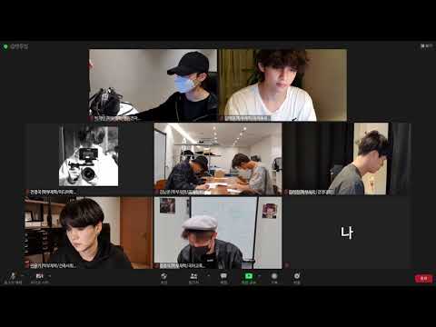 STUDY WITH BTS (Ver.2) | 방탄소년단 스터디윗미 | 줌 독서실 | 장작 타는 소리 | 1 HOUR
