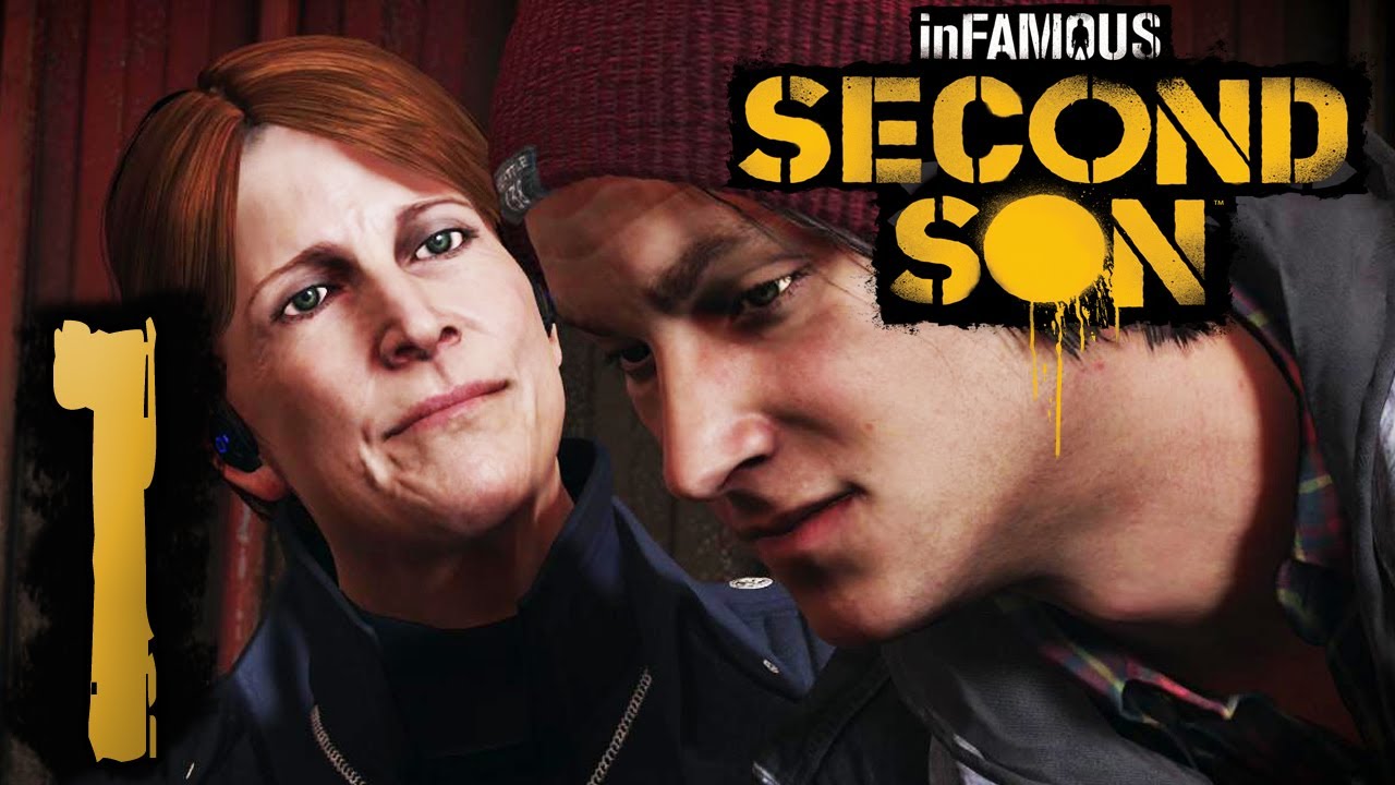Infamous Second Son Gameplay Part 1 - BROOKE AUGUSTINE IS A B*TCH Ps4 ...