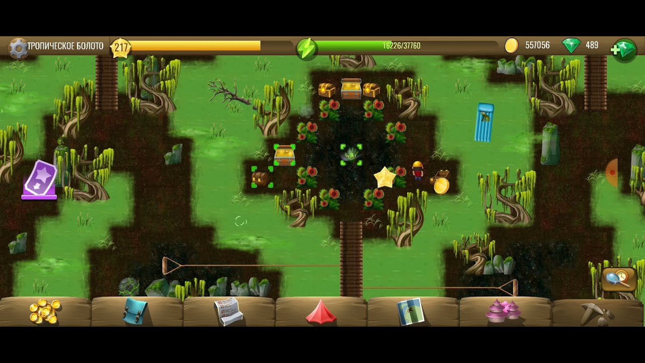 Diggy's Adventure! Garden of Spring! Tropical Swamp #14 Весенний Сад ...