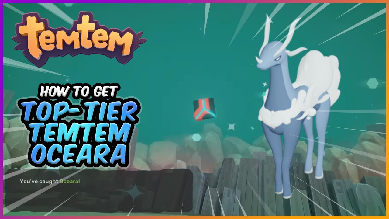 How To Get OCEARA - Top-Tier Temtem (Oceara Location) - YouTube