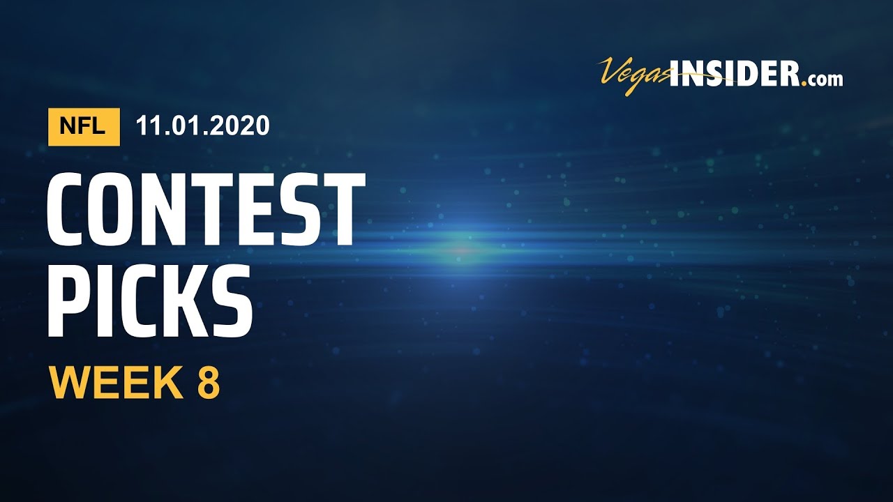 2020 NFL Odds & Predictions: Week 8 Contest Picks - YouTube