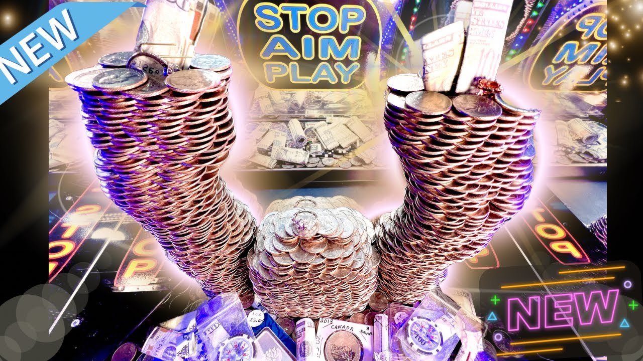 How Long Can These Towers Last?? High Stakes Coin Pusher $10,000 Grand ...