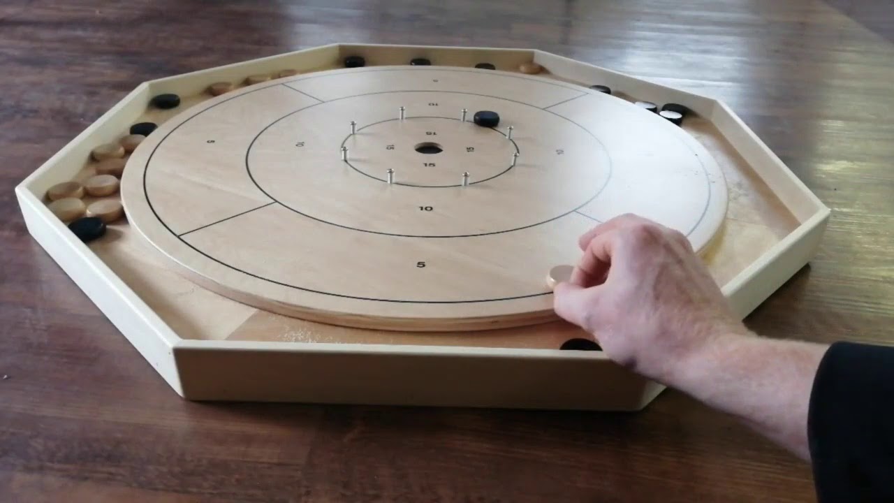 The Classic Crokinole Board - YouTube