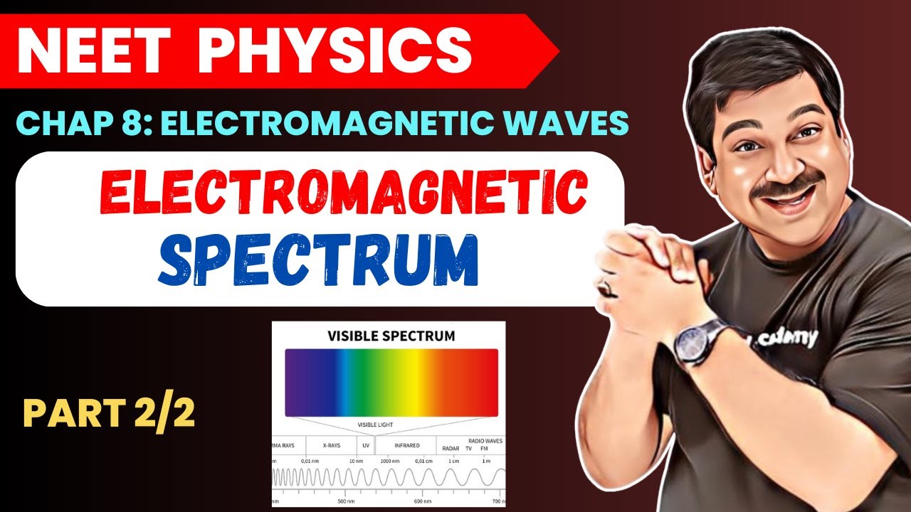 Electromagnetic Spectrum 💥NEET Physics💥 Chap 8 Electromagnetic Waves ...