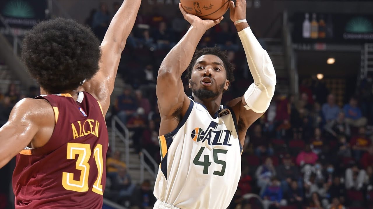 Garland 31 Pts Mitchell 35 Pts! Jazz Escape Wild Ending! 2021 NBA ...