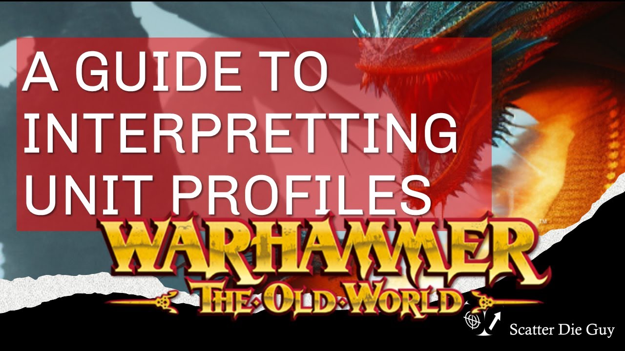 A guide to interpreting unit profiles in Warhammer: the Old World - YouTube